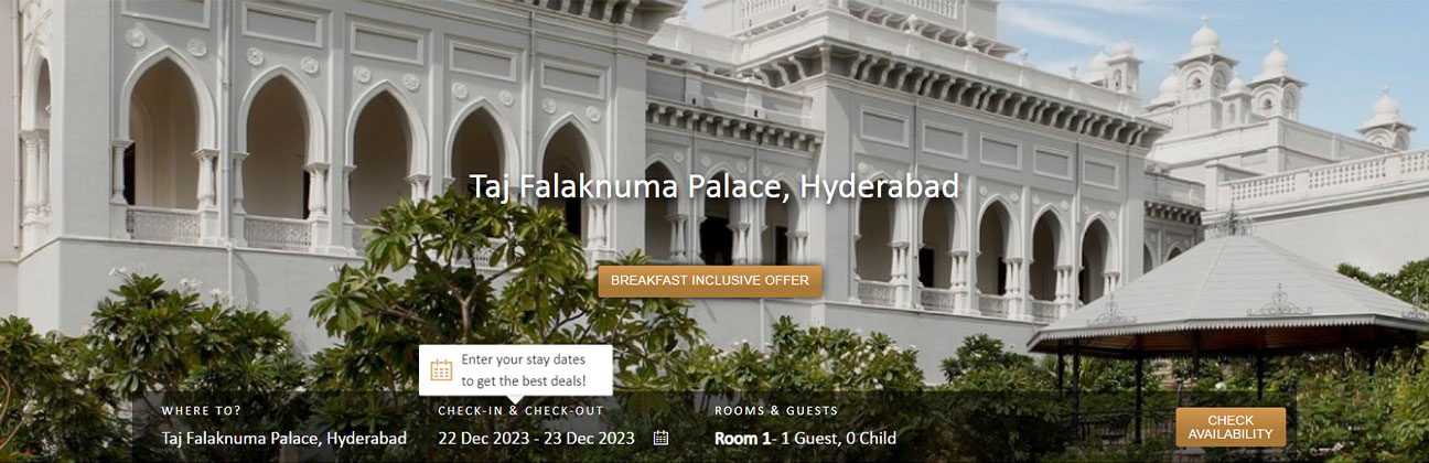 Taj Falaknuma Palace